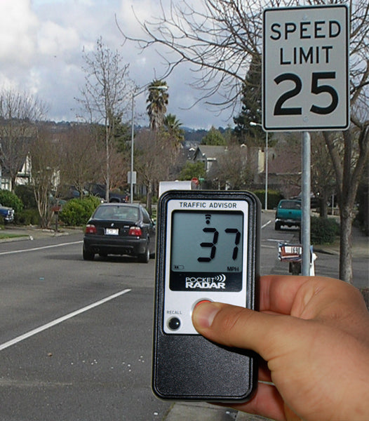 Speed measurement, Pocket Radar, Traffic Advisor, PR1000-TA ...